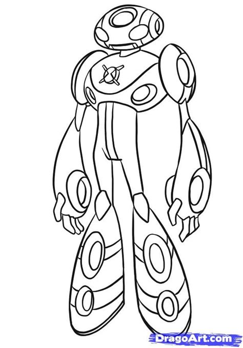 Ben Ultimate Alien Coloring Clip Art Library