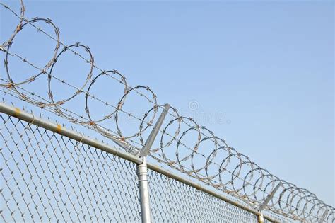 Security Fence Stock Photo Image Of Securement Protect 1338570