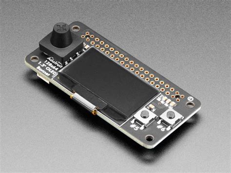 Adafruit 13 Inch 128x64 Oled Bonnet For Raspberry Pi Kiwi Electronics