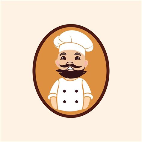 Smiling Uncle A Cartoon Of Vector Illustration An Chef Uncle In Uniform 32977903 Vector Art At