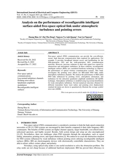 Pdf Analysis On The Performance Of Reconfigurable Intelligent Surface