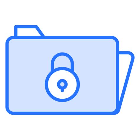 Secure Folder Generic Color Lineal Color Icon