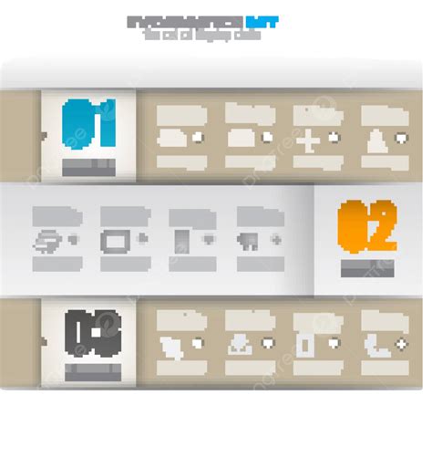Infographic Design Template With Paper Tags Infomation Graph Vector