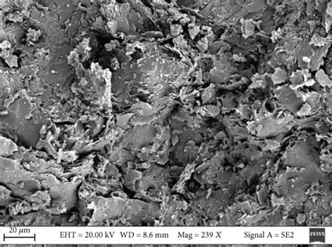 Scanning Electron Microscope Of Core 2 Intergranular Residual Pores