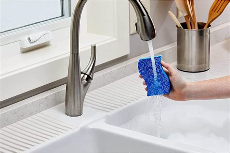 Scotch Brite Scrub Dots Non Scratch Scrub Sponge Pack Of 3 Ideal For Washing Dishes And