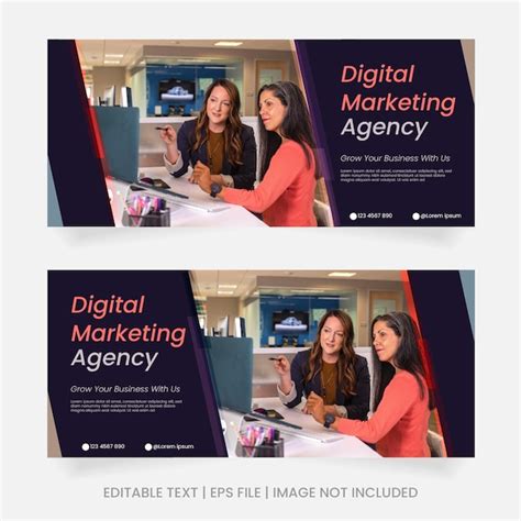 Premium Vector Vector Design Digital Marketing Agency Banner
