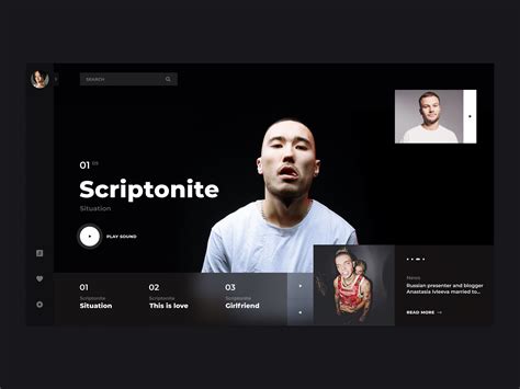 Music Player Dashboard Design Preview By Dania Je On Dribbble