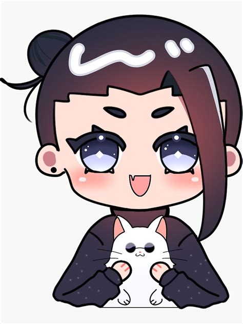 Getou Suguru Jujutsu Kaisen Chibi Sticker Sticker For Sale By