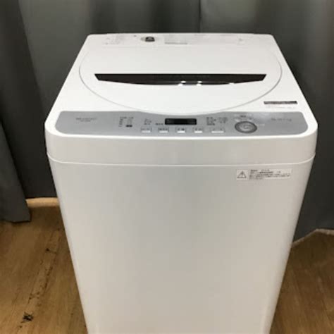 Sharp シャープ 全自動洗濯機 キズ有 55kg Es Ge5b 2018年製 クリーニング済｜トレファクonline