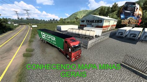 EURO TRUCK 2 MAPA MINAS GERAIS CONHECENDO O MAPA YouTube