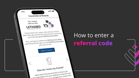 How To Enter A Referral Code When Signing Up With Discovery Bank Youtube