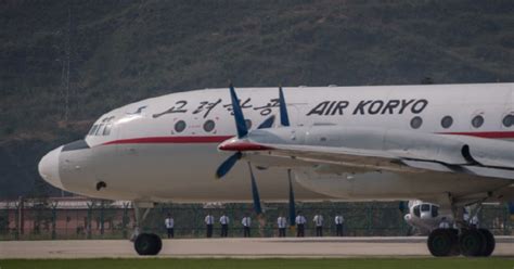 [포토] 북한 에어쇼 고려항공 항공기