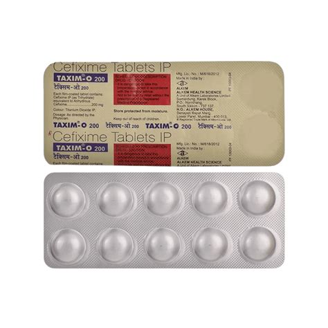 Animealtaxim O 200 Tablet Upto 15 Off Animeal