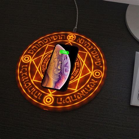 sạc không dây ma thuật magic array wireless charger mô phỏng doctor