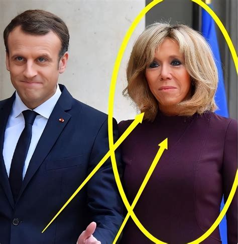 How Affectionate Is Macronrestored The Photo Of 69 Year Old Brigitte As A Girl And Turned