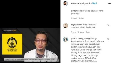 Materi Ospek Ui Dinilai Dukung S Ks Bebas Pks Melayangkan Protes