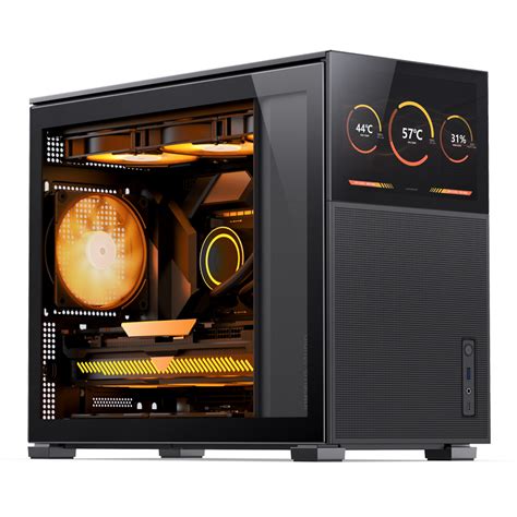 乔思伯 D31 D41标准网孔MESH副屏版松果全金属MATX 360水冷机箱 虎窝淘