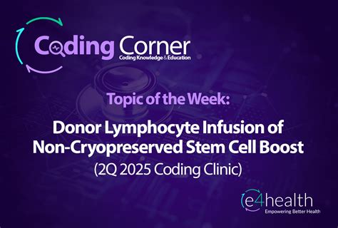 Donor Lymphocyte Infusion Of Non Cryopreserved Stem Cell Boost 2q 2025