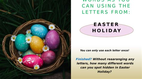 Easter Activities Packlesson Ks3 And Ks4 Easter Quiz Wordsearch