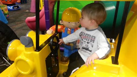 Brett Riding Bob The Builder At Chuck E Cheese YouTube