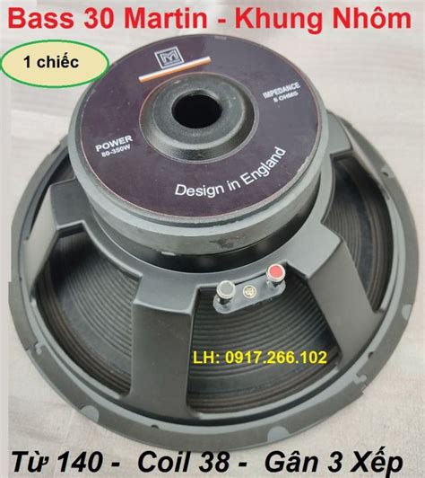 CỦ Loa Full 30 Martin GÂn 3 XẾp Khung NhÔm TỪ 140mm GiÁ 1 ChiẾc Loa