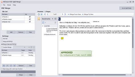 Mstech Pdf Split Merge Download Softpedia