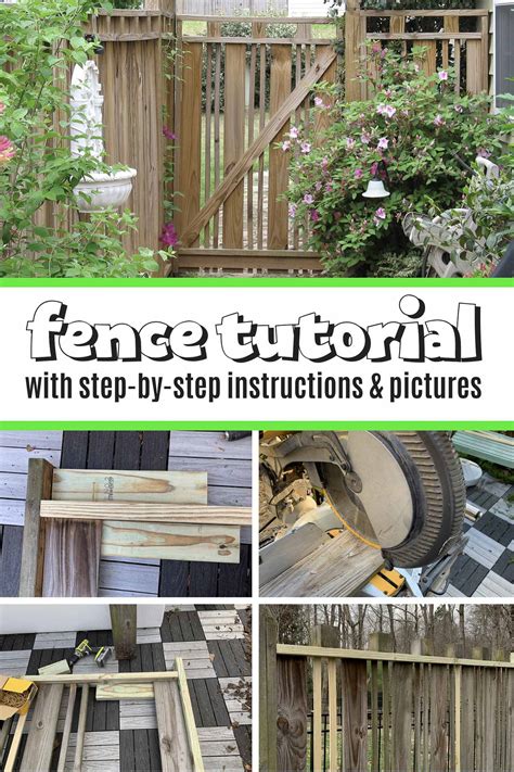 DIY Custom Fence How To Build A Wooden Fence That Doesn T Look Like Everyone Else S