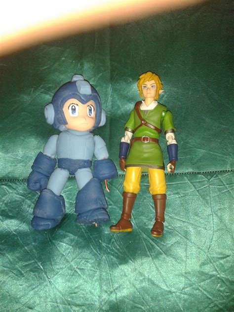 Megaman Figure Aciton Of Clay Unfinished By Kumaxter On Deviantart