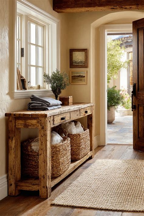 16 Rustic Entry Table Ideas That Instantly Elevate Your Homes First