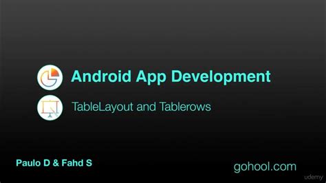 78 table row layout kotlin developer course build android apps in