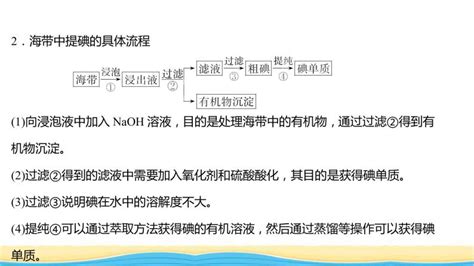 苏教版 2019必修 第一册第三单元 海洋化学资源的综合应用教课课件ppt 教习网课件下载