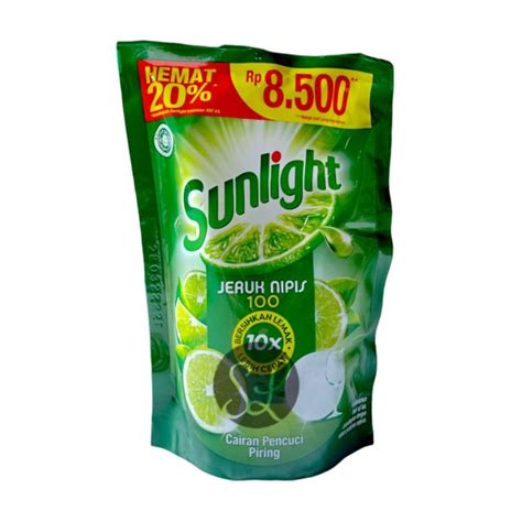 Jual Sunlight 8 500 Sabun Cuci Piring Refill 370ml Sunlight Pencuci