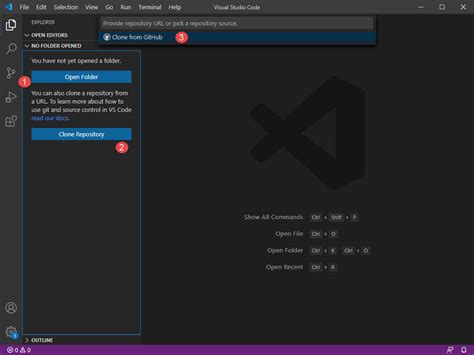 How To Open A Git Project In Visual Studio Code Printable Forms Free Online