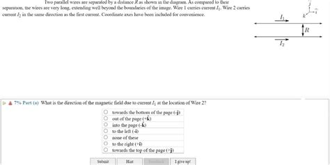 Solved 7 Part C What Is The Direction Of A Finite Current