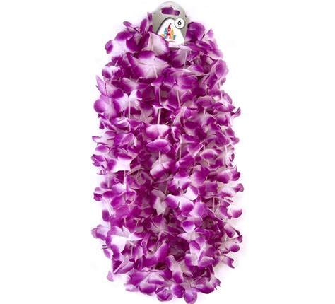 Pack De 6 Collares Hawái Pequeños En Varios Colores