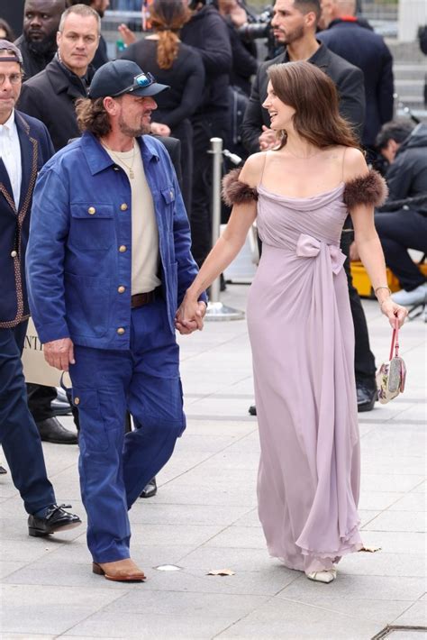 Lana Del Rey And Husband Jeremy Dufrene Wear Mismatched Style During