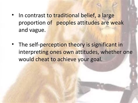 Self Perception Theory Ppt