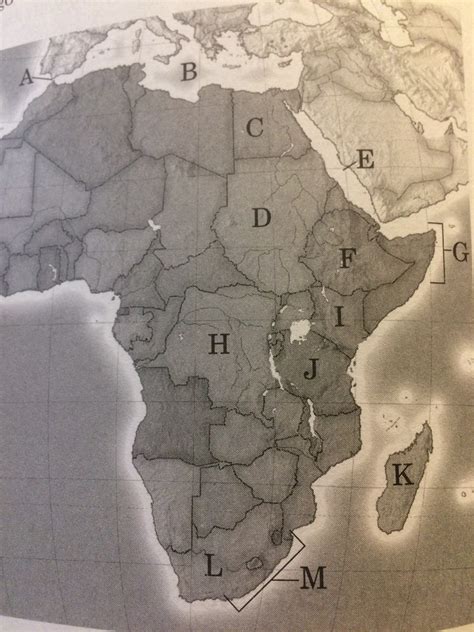 Africa Test Diagram Quizlet