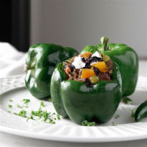 Vegetarian Mexican Inspired Stuffed Peppers Recipe Wise