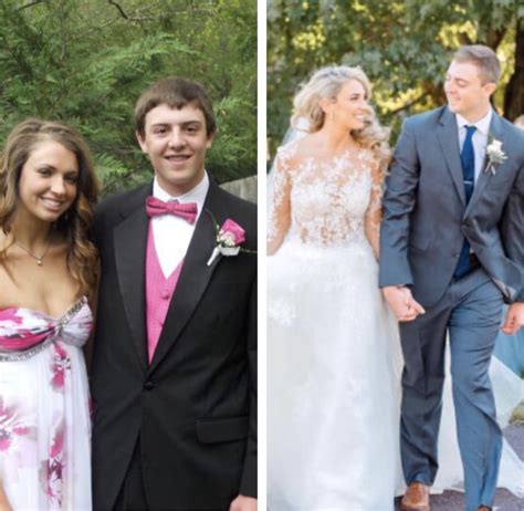 I Married My Prom Date Couples Then And Now