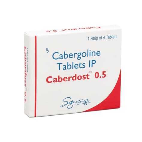 Cabergoline 05mg Tablets Cabgolin And Caberlin Uses And Side Effects