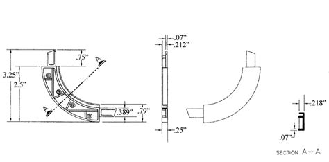 Hehr Radius Screen Corner 25 Radius Rv Windows