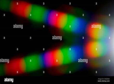 Diffraction Abstract Pattern Formed By Diffracted Light A Starburst