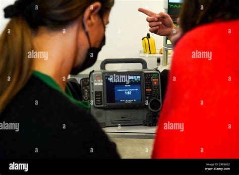 Nurses And Emergency Nurses Undergo Training At School Of Medicine On Emergency Procedures And