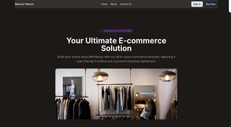 E Commerce Template For Frontend And Backend Dashboard Creative Tim