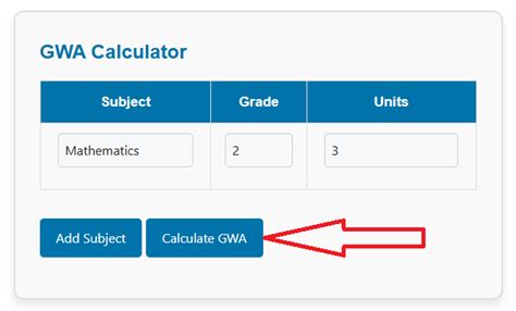 gwa calculator philippines online tool for fast grade calculation