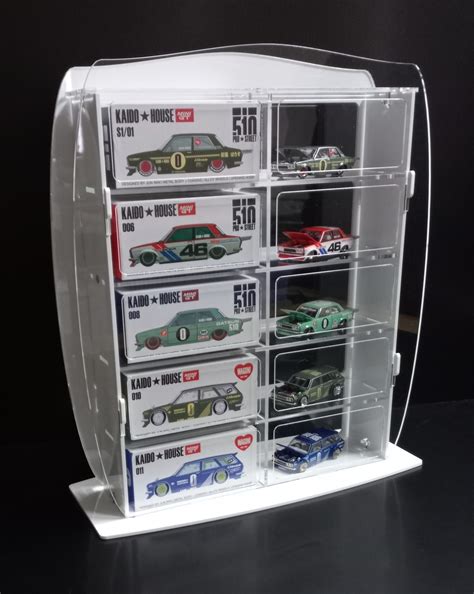 1 64 Scale Acrylic 10 Car Display Perfect Scale Hobbies And Displays
