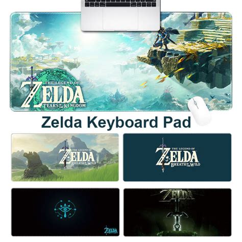 Zelda Keyboard Pad Mouse Pad Game Special E Sports Non Slip Table Pad Zelda Tears Of Kingdom