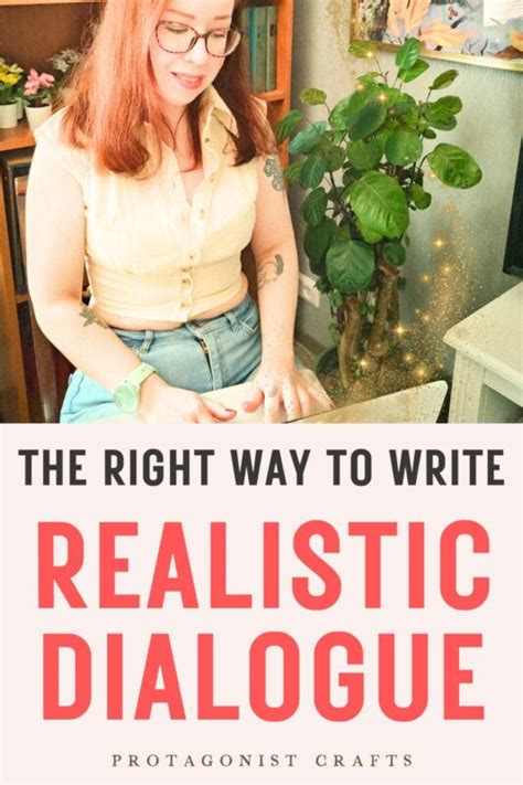 Writing Realistic Dialogue You Might Be Doing It Wrong Protagonist