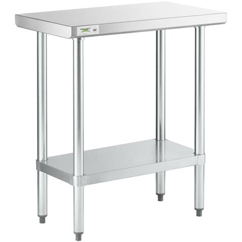 Stainless Steel Work Tables With Undershelves Regency